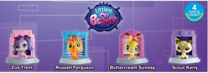 McDonald’s Happy Meal Toys – August 2015 – Littlest Pet Shop LPS – Kids ...