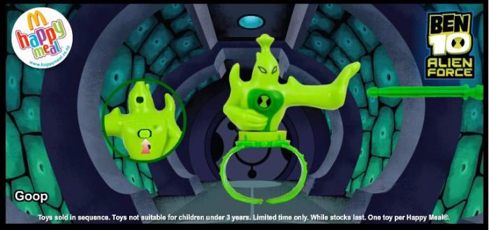 McDonald’s Happy Meal Toys Australia September 2010 – Ben 10 Alien ...