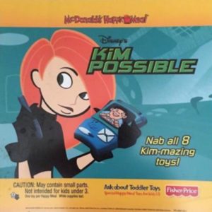 McDonald’s Happy Meal Toys 2003 – Kim Possible – Kids Time
