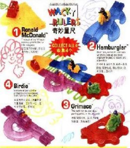 McDonald’s Happy Meal Toys 2000 – Wacky Rulers – Kids Time
