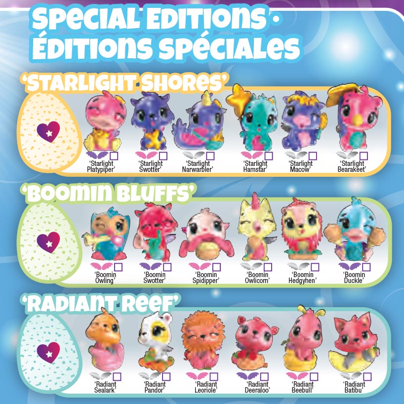 Hatchimals Colleggtibles Season 4 – List of Characters / Checklist ...
