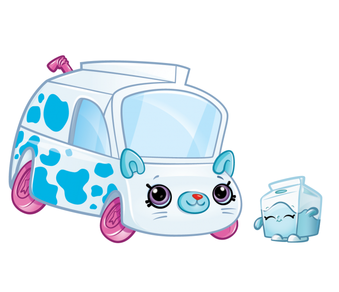 Shopkins Season 1 – Cutie Cars – Milk Moover Speedy SUV – Kids Time