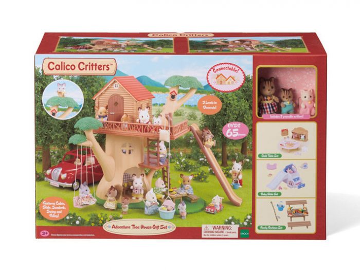 Calico Critters Houses and Furnature – Adventure Tree House Treehouse ...