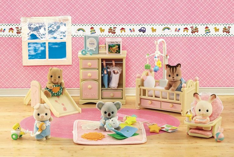 Calico Critters Houses and Furnature – Baby’s Nursery Set – Kids Time