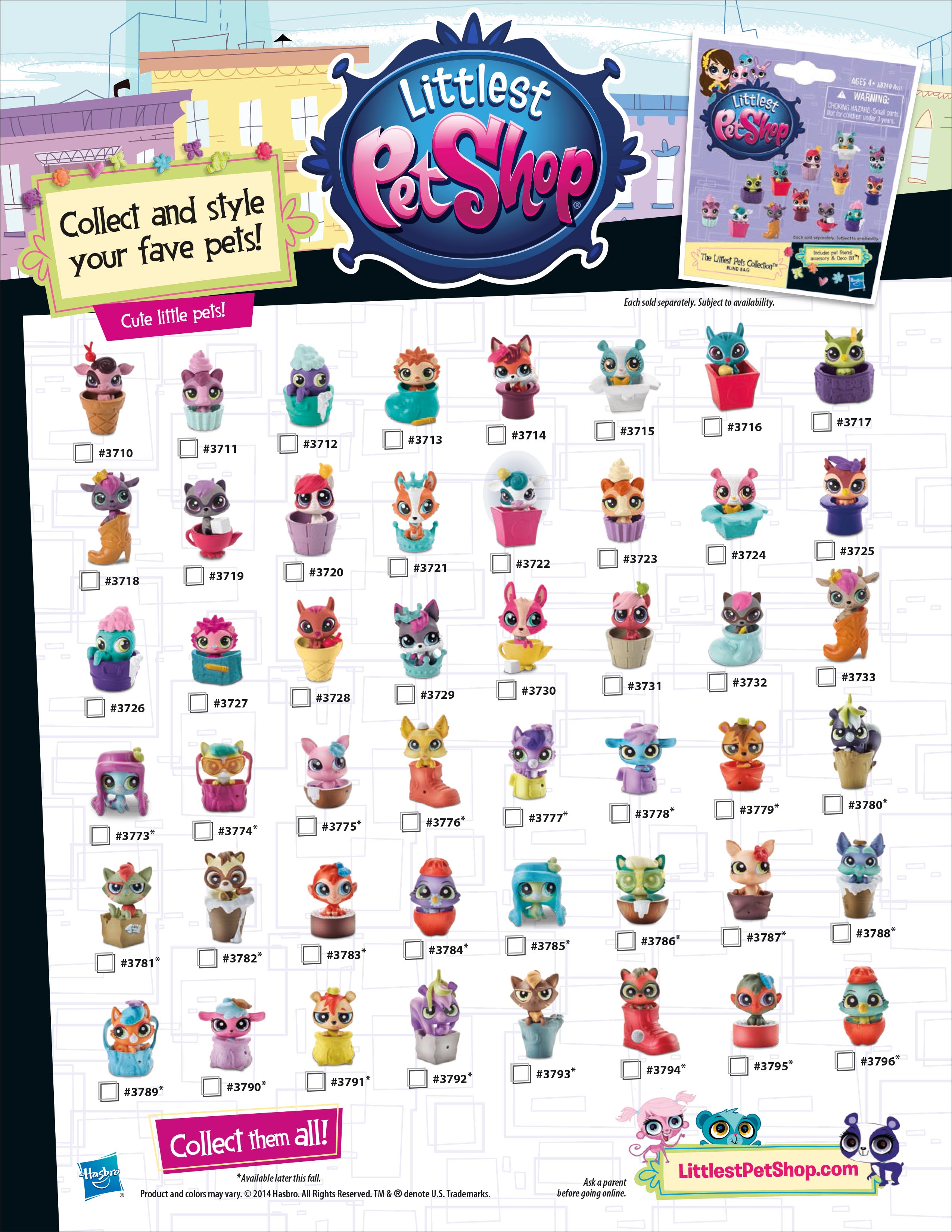 Littlest pet shop cute little pets series 1 checklist list Kids Time Littlest pet shop cute little pets series 1 checklist list Kids Time