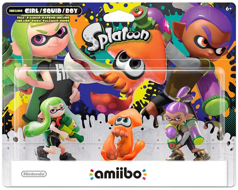 Nintendo Amiibo Inkling Boy – Splatoon – Kids Time