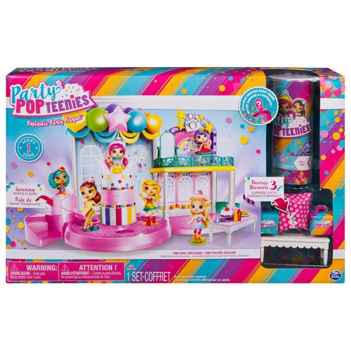 Party Popteenies – Poptastic Party Playset with Confetti – Kids Time