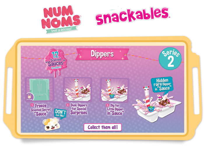 Num Noms Snackables Series 2 Dippers Big Dippers Waffles – Kids Time