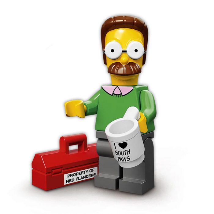 Lego Minifigures Sets The Simpsons Series 1 – Ned Flanders – Kids Time