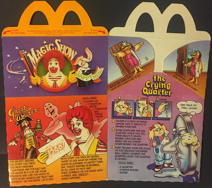 McDonald’s Happy Meal Toys 1985 Magic Show – Kids Time