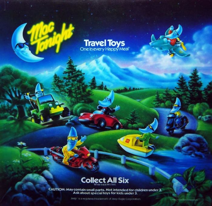 McDonald’s Happy Meal Toys 1988 – Mac Tonight – Kids Time