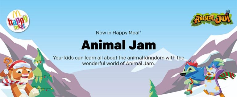 McDonald’s Happy Meal Toys UK – December 2018 – Animal Jam – Kids Time