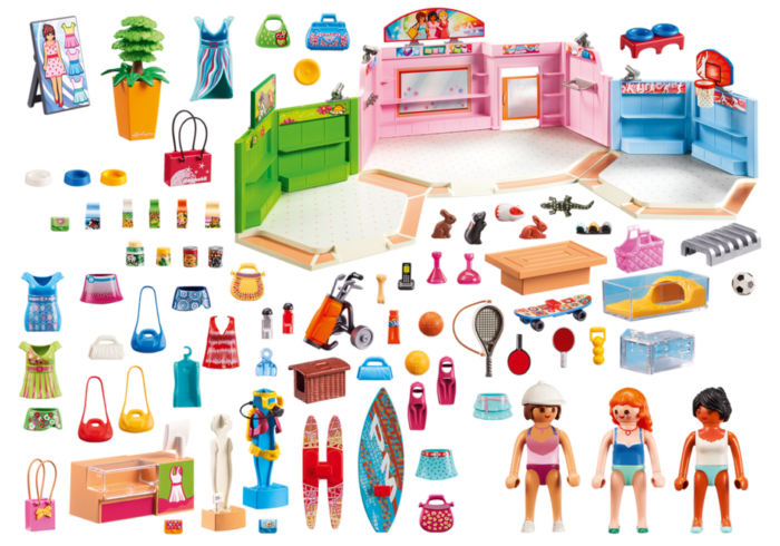 Playmobil – City Life – 9078 Shopping Plaza – Kids Time