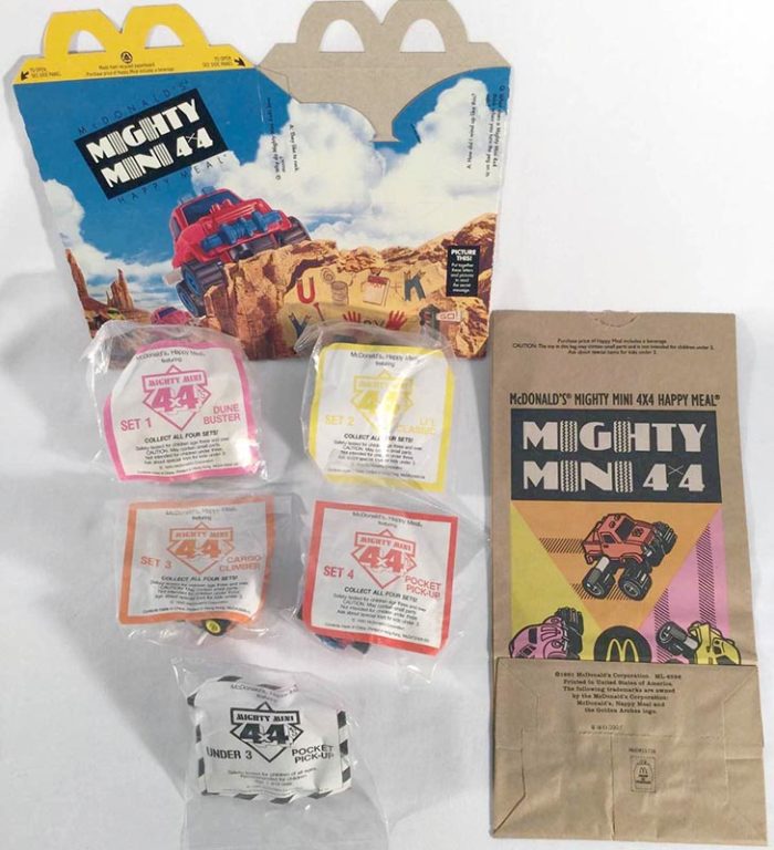 McDonald’s Happy Meal Toys March 1991 – Mighty Mini – Kids Time