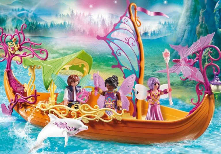 Playmobil – Fairies – 9133 Enchanted Fairy Ship – Kids Time
