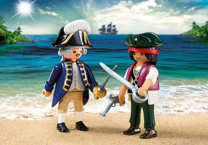 Playmobil – Pirates – 6846 Pirate and Soldier Duo Pack – Kids Time
