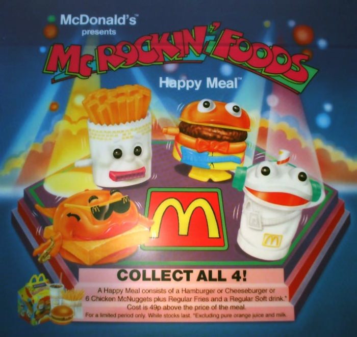 McDonald’s Happy Meal Toys June 1992 – McRockin – Kids Time