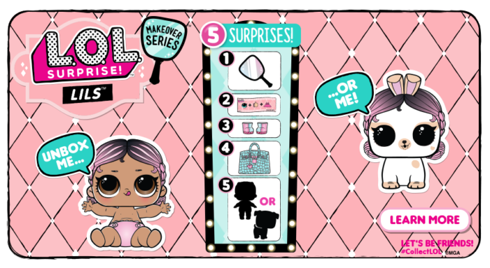 L.O.L. Surprise! Makeover Series 5 Hair Goals – Lils List of Characters ...