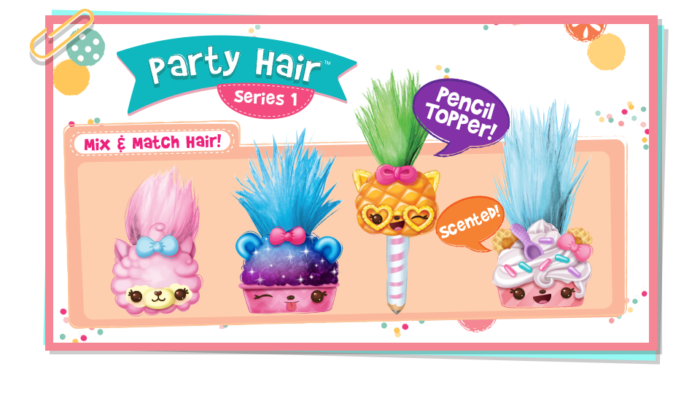 Num Noms Party Hair Series 1 – List Checklist – Kids Time
