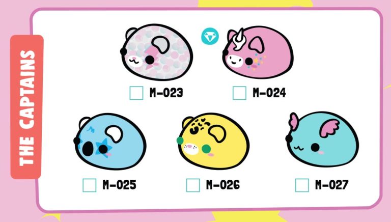 Moj Moj – Crunch Series List of Characters Checklist – Kids Time