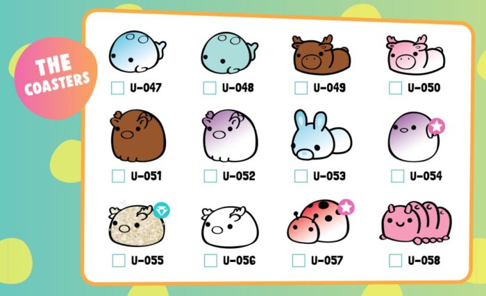 Moj Moj – Sunnies Series List of Characters Checklist – Kids Time