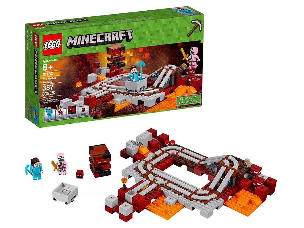 LEGO® Minecraft The Nether Railway 21130 – Kids Time