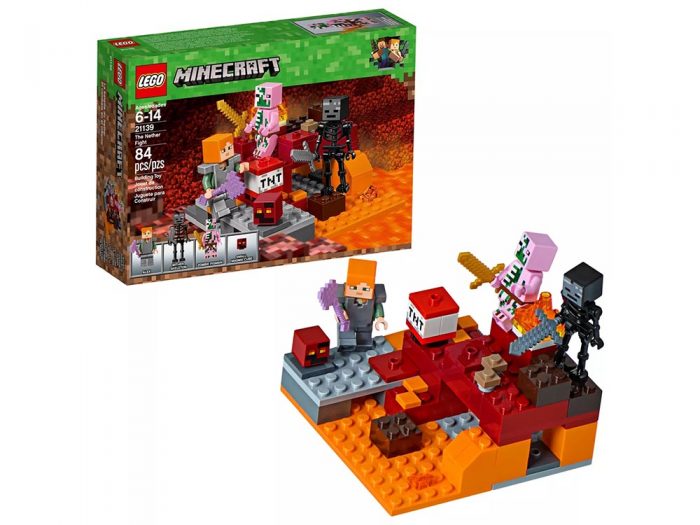 LEGO Minecraft The Nether Fight 21139 – Kids Time