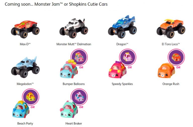 McDonald’s Happy Meal Toys Australia – October 2019 – Monster Jam and ...