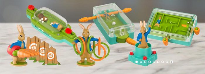 McDonald’s Happy Meal Toys – February – March 2018 – Peter Rabbit ...